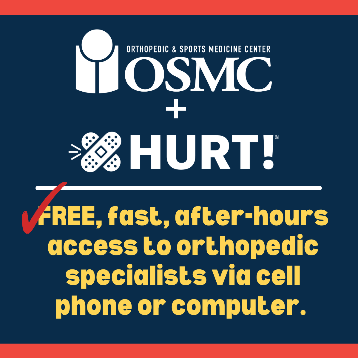 HURT! App - 24-7-365 - OSMC